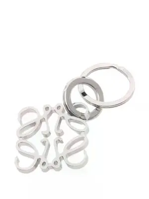 Loewe 2020s Anagram Key Ring - Silver