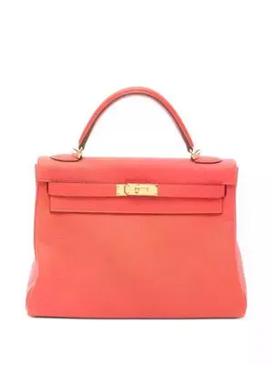 Hermès 2014 Kelly 32 Shoulder Bag - Pink