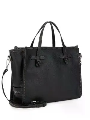 GIANNI CHIARINI Marcella Knot-detail Tote Bag - Black