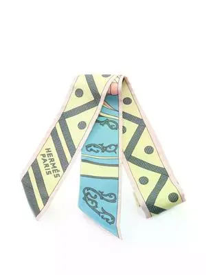 Hermès 2020s Balade En Berline Twilly Scarf