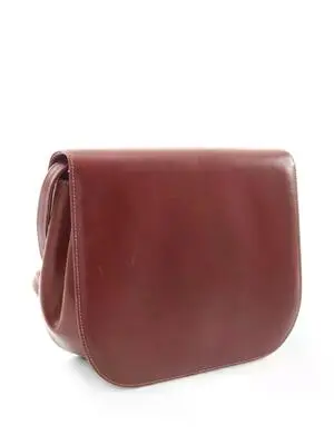 FERRAGAMO 2000s Gancini Shoulder Bag - Brown