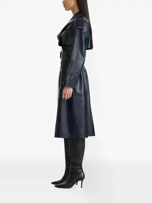 Mackage Carmela Leather Trench Coat