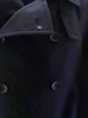 Tagliatore Double-breasted Belted Trench Coat