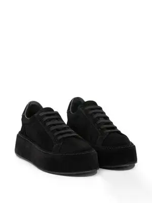 Casadei Suede Platform Sneakers