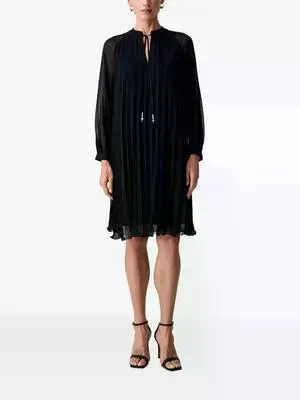 JOOP! Pleated Midi Dress With Tie Detail