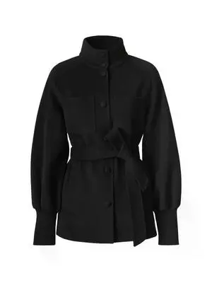 Mackage Shania Belted Wool Coat - Black