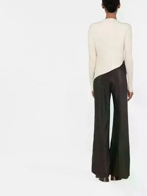 Stella McCartney Asymmetrical Hem Ribbed Top