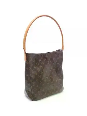 LOUIS VUITTON Monogram Looping Gm Shoulder Bag - Brown