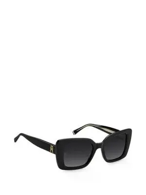 Tommy Hilfiger Monogram Cat-eye Frame Sunglasses
