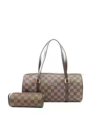 LOUIS VUITTON Papillon 30 Satchel Bag - Brown