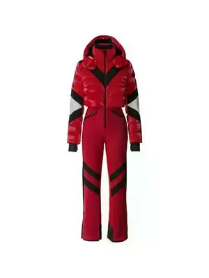 Mackage Satory-glo Colour-block Ski Suit - Red