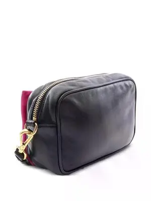 Prada Bow Detail Shoulder Bag - Black