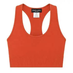 HEART AND SOUL Seamless Activewear Crop Top
