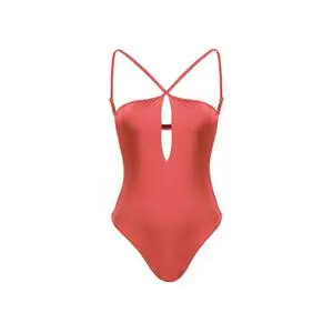 CHERINA BEACHWEAR LLC Gianni Swimsuit In Coral - Red