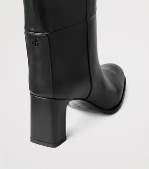 JIMMY CHOO Caly 65 Leather Knee-high Boots