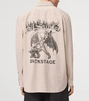 ALLSAINTS Organic Cotton Repeater Shirt