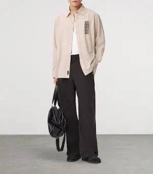ALLSAINTS Organic Cotton Repeater Shirt