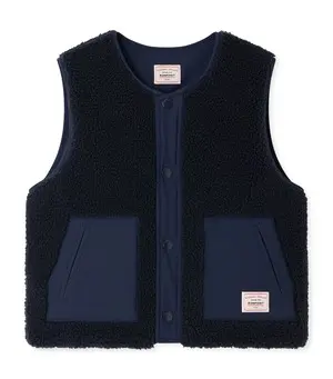 Bonpoint Reversible Gilet - Navy