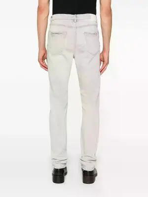PURPLE BRAND Mid-rise Straight-leg Jeans