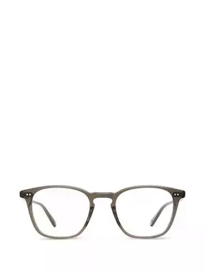 Garrett Leight Albright Square-frame Glasses - Grey
