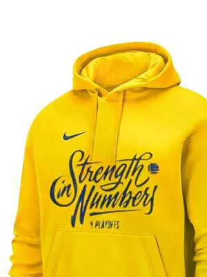 Nike X Nba Logo-print Drawstring Hoodie