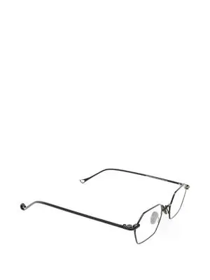 EYEPETIZER Copper + Clip-on Geometric-frame Glasses
