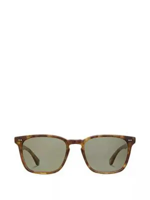 Garrett Leight Earvin Tortoiseshell-effect Sunglasses - Brown