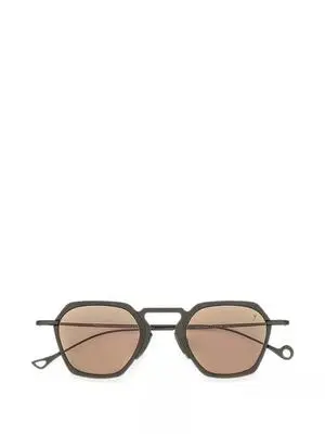 EYEPETIZER Mouzinho Geometric-frame Sunglasses - Black
