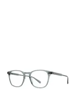 Garrett Leight Albright Square-frame Glasses - Grey