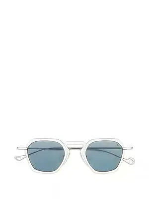 EYEPETIZER Mouzinho Geometric-frame Sunglasses - Silver