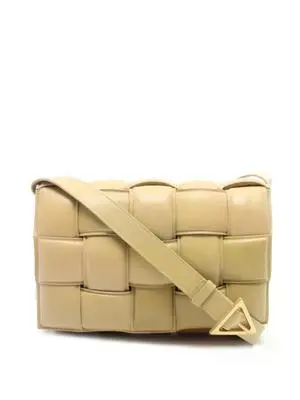 Bottega Veneta 2019-2022 Nappa Intrecciato Padded Cassette Crossbody Bag - Brown