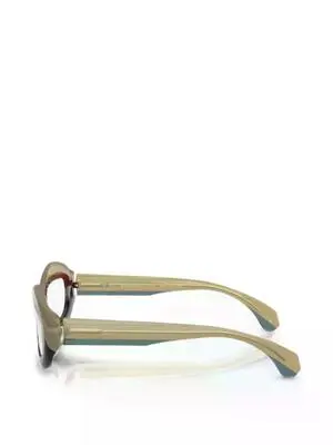 ALAIN MIKLI Cat-eye Frame Glasses