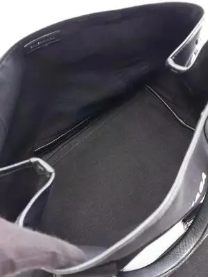 Balenciaga 2000s Navy Cabas Tote Bag