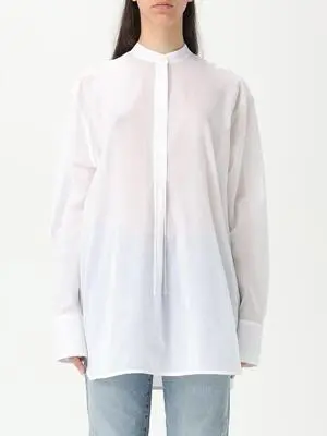 TOTEME Band Collar Shirt - White