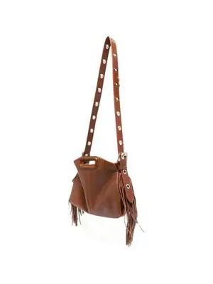 Maje Fringe-detailing Shoulder Bag
