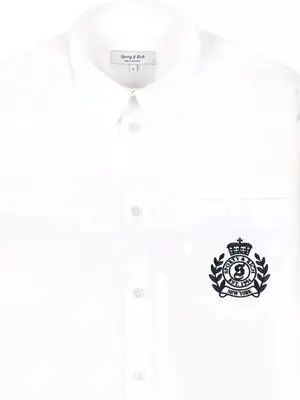 SPORTY & RICH Crest Oversized Shirt