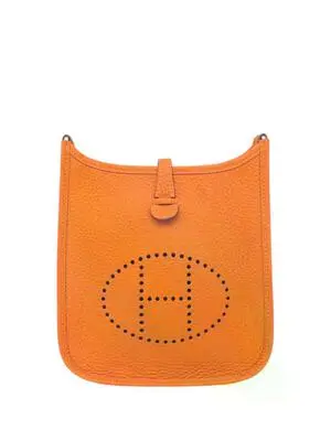Hermès 2025 Clemence Evelyne Tpm 16 Crossbody Bag Orange