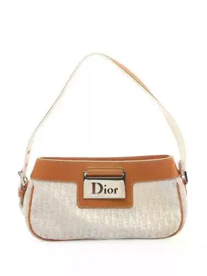 Dior 2010s Trotter Street Chic Handbag - Neutrals