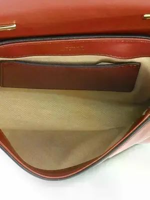 Chloé C Flap Bag Leather Mini Crossbody Bag