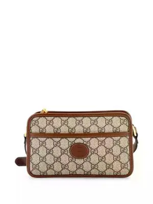Gucci Gg Coated Canvas Mini Camera Bag