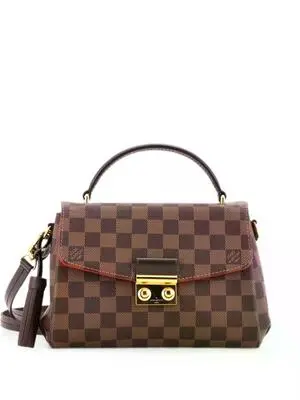 LOUIS VUITTON Croisette Handbag Damier Crossbody Bag - Brown