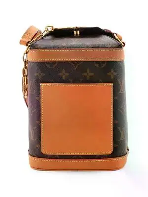 LOUIS VUITTON Legacy Milk Box Bag Monogram Canvas Crossbody Bag