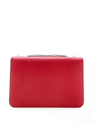 Gucci Interlocking Leather Medium Shoulder Bag - Red