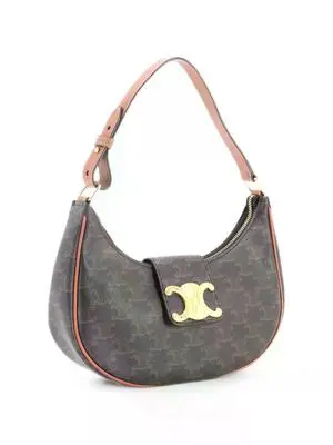 Celine Ava Triomphe Bag Triomphe Coated Canvas Shoulder Bag
