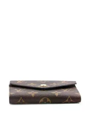LOUIS VUITTON Victorine Wallet Monogram Canvas Small Wallets
