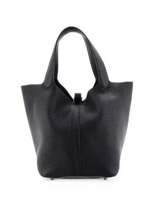 Hermès Picotin Lock Bag Clemence Mm Bucket Bag