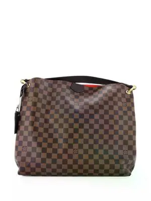 LOUIS VUITTON Graceful Handbag Damier Mm Hobo Bag - Brown