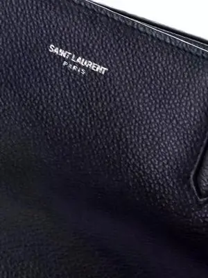 Saint Laurent Rive Gauche Cabas Leather Medium Tote Bag
