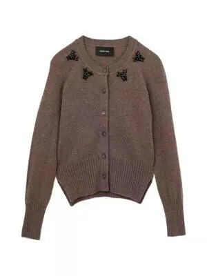 Simone Rocha Bead-embellished Cardigan