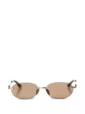 Chimi Cadenza Oval Sunglasses - Gold